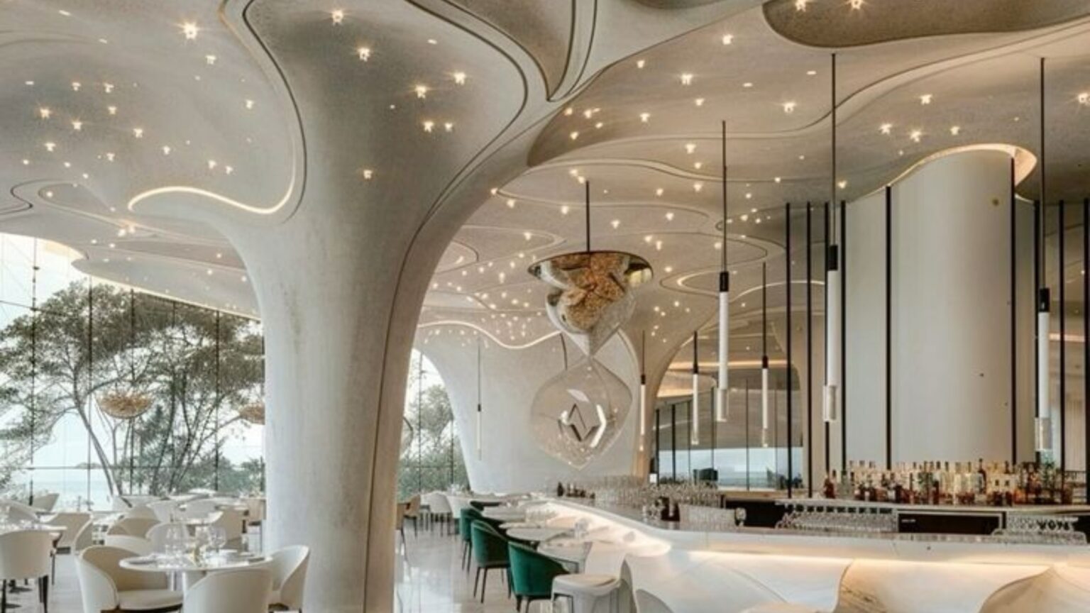 Cafe Interior Design Ideas | Bottomline Studio