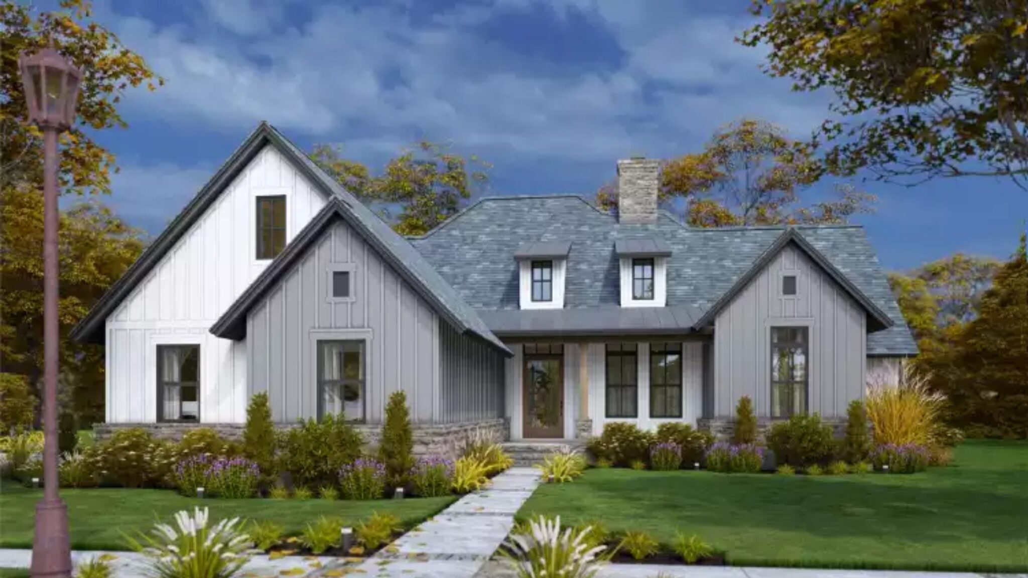 Modern Single Floor House Design Ideas | Bottomline Studio