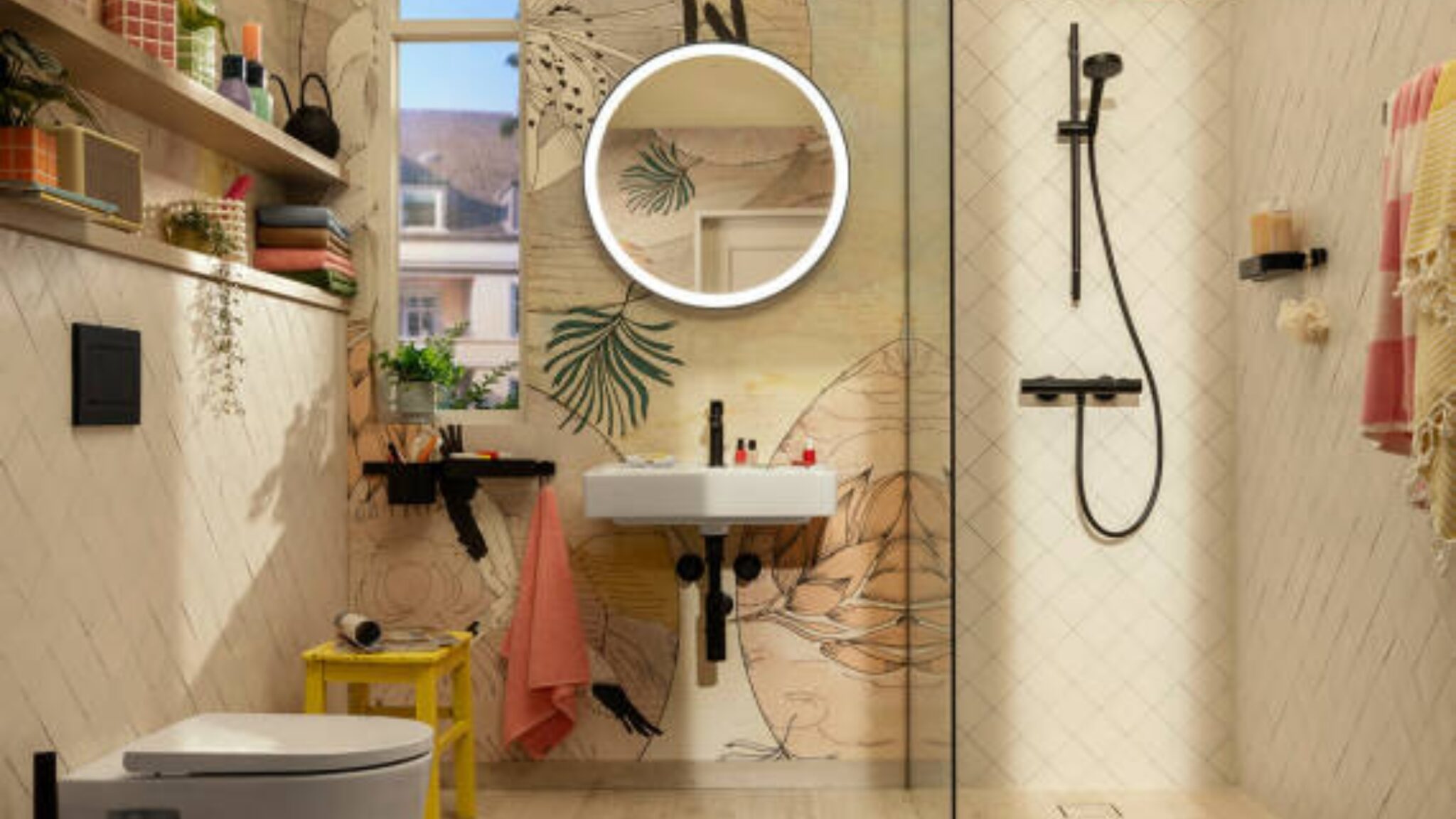 10 Small Bathroom Design Ideas On Budget | Bottomline Studio